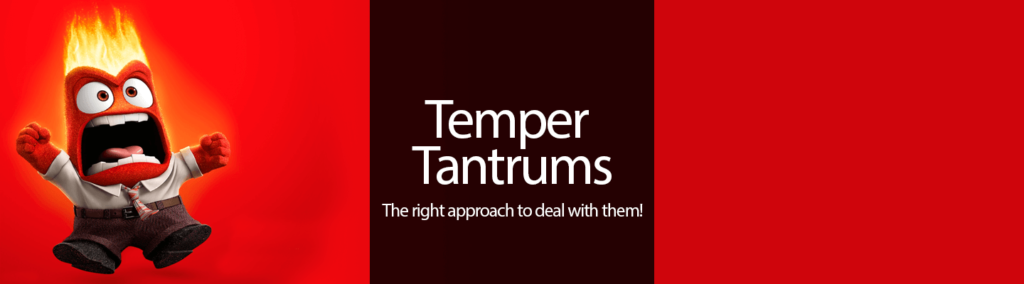 Temper Tantrums- The right approach to deal with them! - Little Aryans
